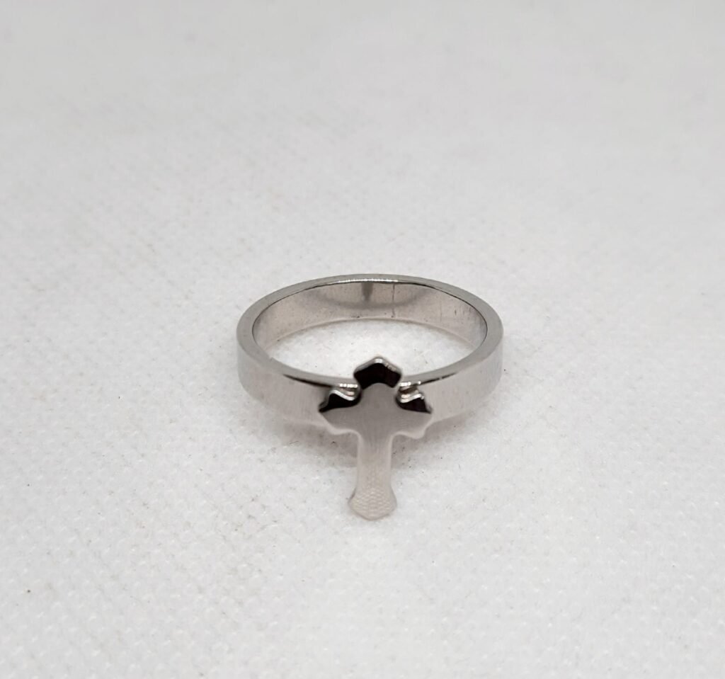 Silver Coated Thumb Ring