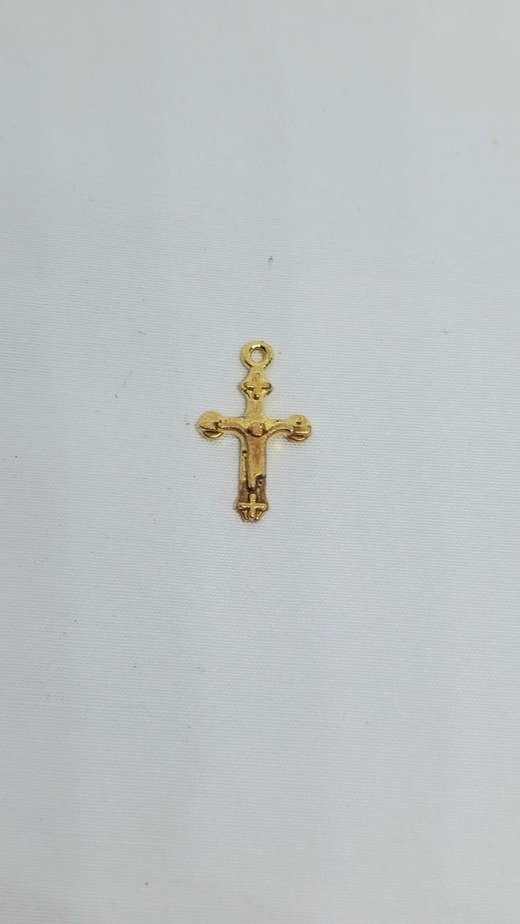 Buy 1 Inch Gold Plated Cross Pendants